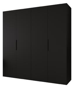 Zondo.hr Ormar za garderobu 200 cm Mirabella 1 (crna + crna). Akcija ...