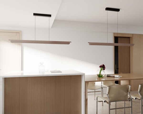 MAXLIGHT P0596 - LED luster na užetu JO-JO LED/40W/230V mesing | FAVI.hr