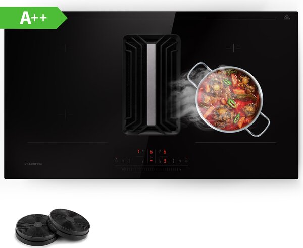 Klarstein AirJet 90, Down Air System, indukcijsko kuhalo + DownAir ...