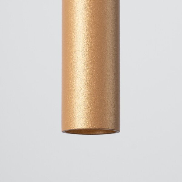 Metalna viseća svjetiljka u zlatnoj boji Fideus – Sollux | FAVI.hr