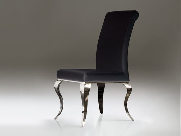 ·BARROQUE· CHAIR, Stolica crno inox | FAVI.hr