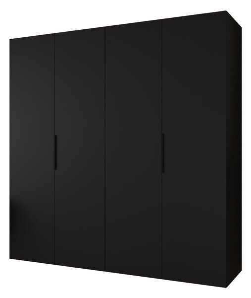 Zondo.hr Ormar za garderobu 200 cm Mirabella 1 (crna + crna). Akcija ...