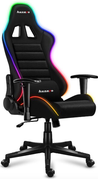Profesionalna LED gaming stolica FORCE 6.0 crna | FAVI.hr