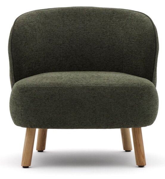 Zelena fotelja od šenila Ulit – Kave Home | FAVI.hr