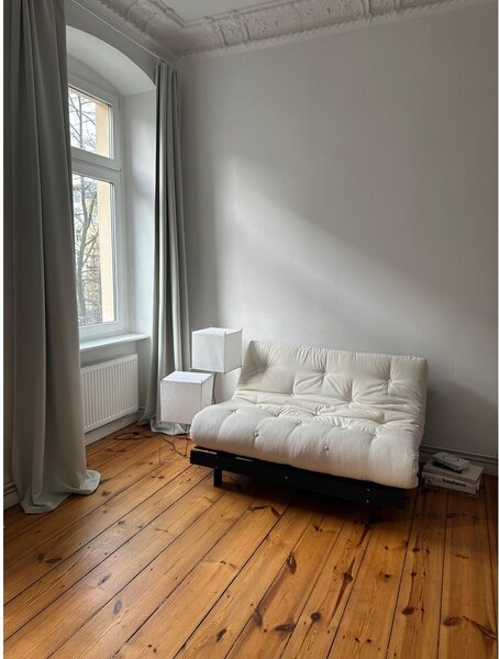 Siva sklopiva sofa 140 cm Roots Black Night – Karup Design | FAVI.hr