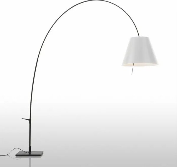 COSTANZA LADY D13E d. STAJAĆA SVJETILJKA E27 CRNA PRIGUŠIVA S BIJELIM ...