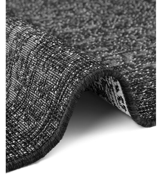 Crno-bijeli unutarnji i vanjski tepih 120x170 cm Duet Kona – NORTHRUGS ...