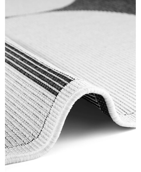 Crno-bijeli unutarnji i vanjski tepih 120x170 cm Duet Bowen – NORTHRUGS ...