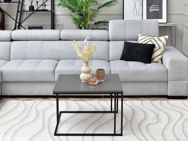 Zondo.hr Stolić za kavu S Defraudado (grafit + crna). 1136988 | FAVI.hr