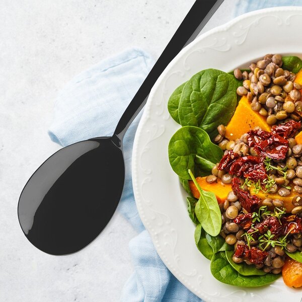 Pribor za salatu od nehrđajućeg čelika Black – Orion | FAVI.hr