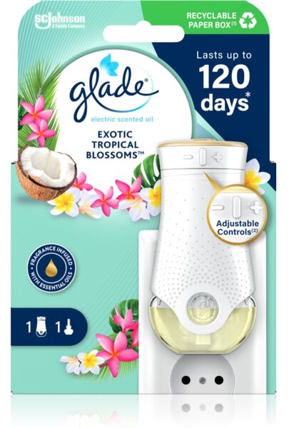 GLADE Exotic Tropical Blossoms električni osvježivač zraka 20 ml | FAVI.hr